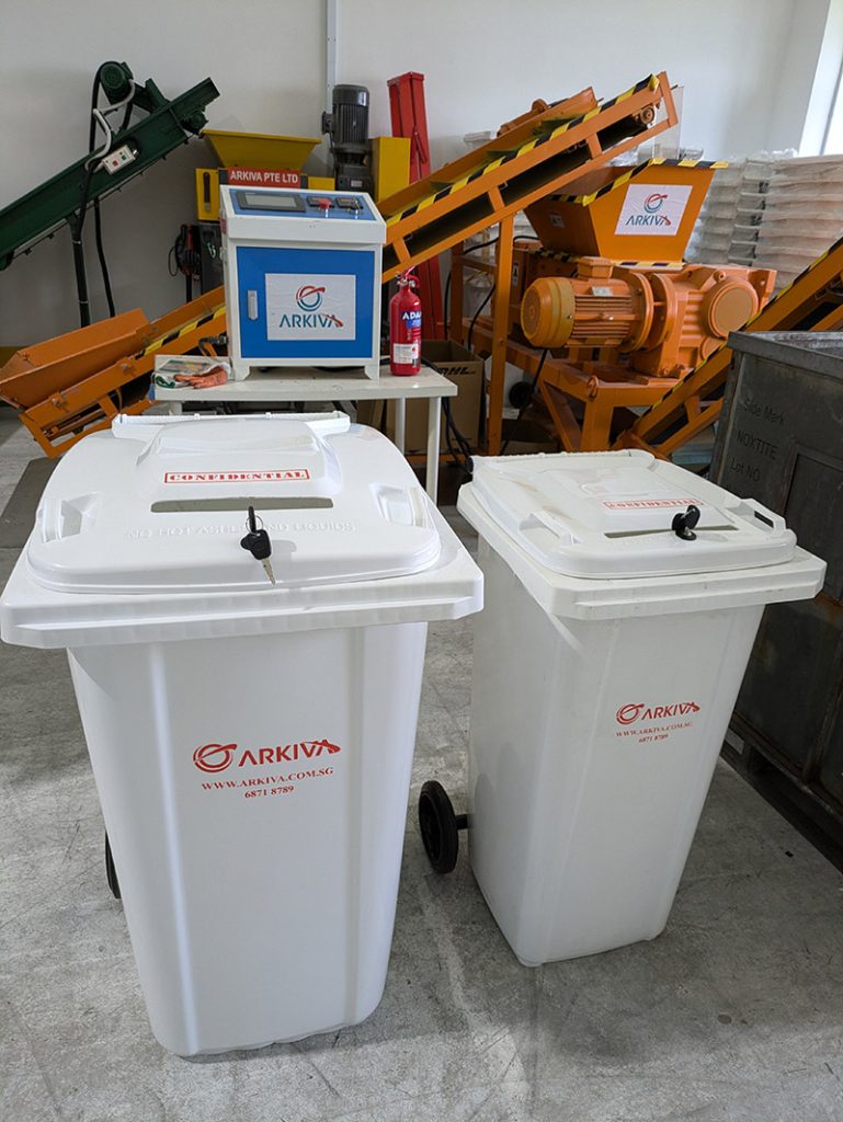 Secure Destruction Of Products - Arkiva Shredding Service Singapore